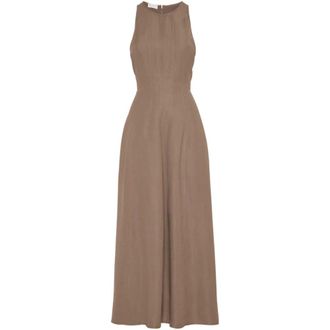 Brunello Cucinelli Damen, Kleider, Braun, LGr&ouml;&szlig;e