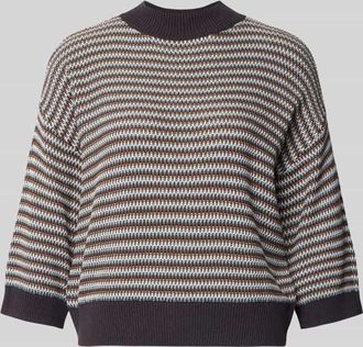 OPUS Pullover mit Mock Neck Modell Peipina