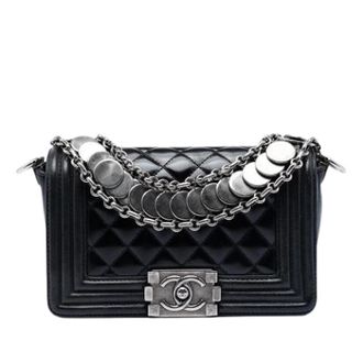 Chanel Pre-owned The Boy Flap Bag - - Pre-owned - Damen - Schwarzk - ONE SIZE