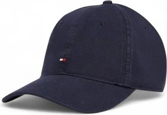Tommy Hilfiger Homme, Accessoires, Bleu, Taille: ONE Size Casquette de baseball Flag