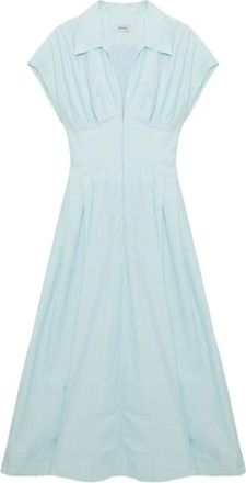 SIMKHAI Femme, Robes, Bleu, Taille: 42 FR Shirt Dress