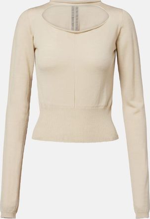 Rick Owens Top aus Schurwolle