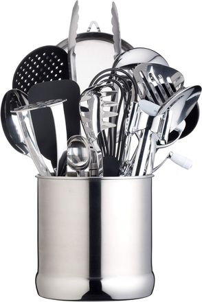 MasterClass MasterClass Extragro&szlig;er Edelstahl-K&uuml;chenutensilienhalter, 18 x 18 cm