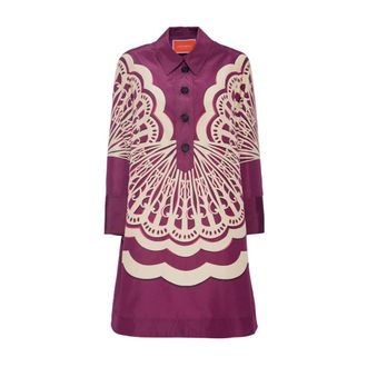 La DoubleJ Moonlight Frilled Dress - - Dresses - Damen - Lila - XS