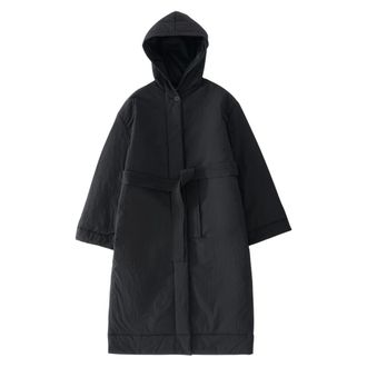 STUDIO NICHOLSON Femme, Manteaux, Noir, Taille: 40 FR Kariba Ecodown Coat en noir