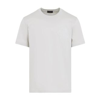 Moncler S/S T-Shirt - - Tops - Herren - Grau - M