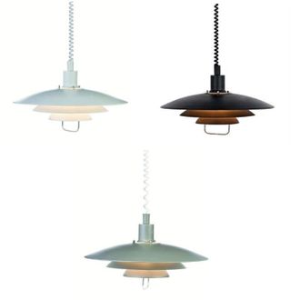 Marksl&ouml;jd Markslojd - kirkenes - Luminaire suspendu dint&eacute;rieur en forme de d&ocirc;me &agrave; 1 lumi&egrave;re, blanc, E27