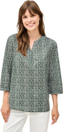 Cecil Damen B345617 Gemusterte Tunika, Balmy Khaki, XS