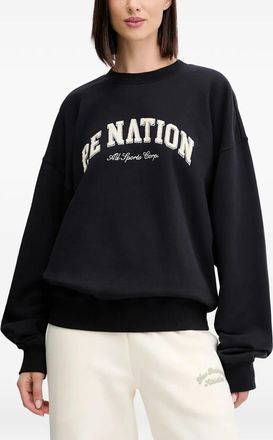 P.E Nation logo crew-neck sweatshirt - Blau