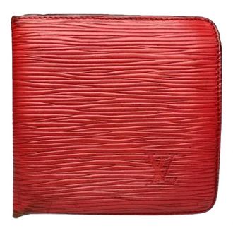 Louis Vuitton Pre-owned Leder Portemonnaie - - Pre-owned - Damen - Rot - ONE SIZE