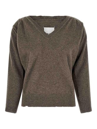 Maison Margiela Pull Col Rond - Four Stitches