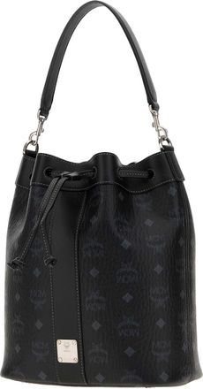 MCM Dessau Bucket Bag - Black