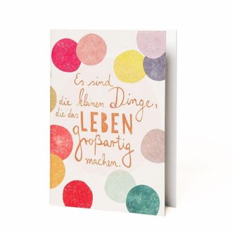 Good old Friends Schreibheft Es sind die kleinen Dinge