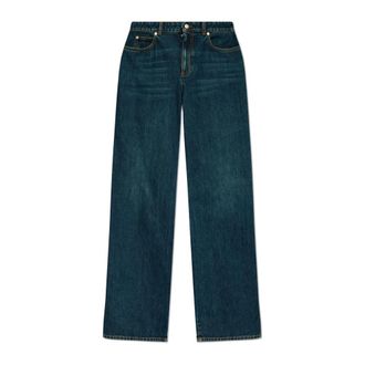 Alexander McQueen Weit geschnittene Jeans - - Jeans - Damen - Blau - W27