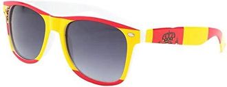 Eye Wear Lunette de soleil Espagne Rouge et Jaune - Taille unique - Rouge