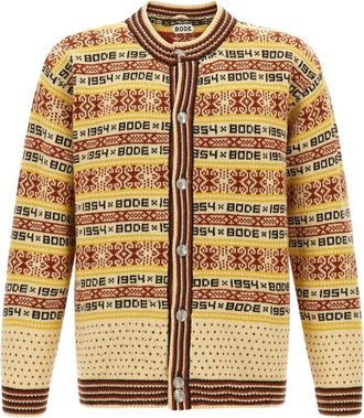 Bode cardigan Marzipan en laine - Tons neutres