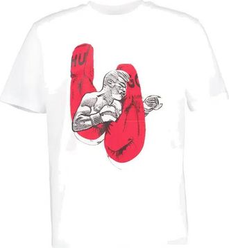 HUGO BOSS Herren T-Shirt weiß