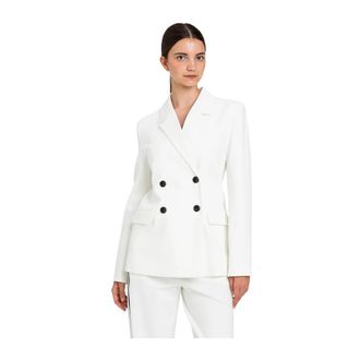 Twinset Blazer - - Jackets - Damen - Wei&szlig; - S