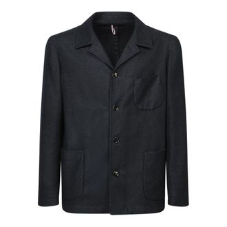 Dell'Oglio Blaue Blazer f&uuml;r M&auml;nner - - Jackets - Herren - Blau - 2XL