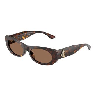 Jimmy Choo London Stylische Sonnenbrille - - Accessories - Damen - Braun - 54 MM