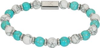 iXXXi Men Perlenarmband Loyd Silber | L