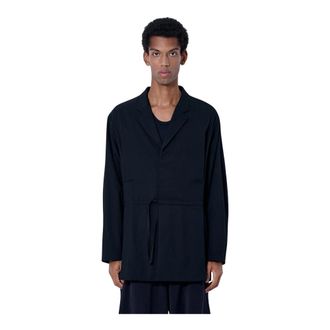 Kiko Kostadinov Laan Gathered Blazer - - Jackets - Herren - Schwarzk - L