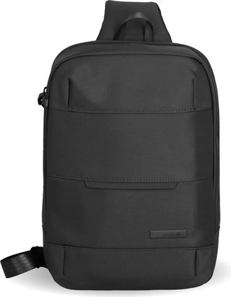 Travelite Crossover Bag, Tabletfach bis 9,7 Zoll, WORKFLOW Schultertasche aus recyceltem Material mit Sicherheitsfach, Umhängetasche 32 cm, 6 Liter