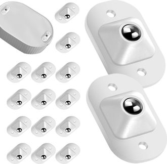 Generic Rotierende Klebezugstarterr&auml;der, Rollen unten, 16 St&uuml;ck, Anti-Rust-Baur&auml;der aus Stahl, &Uuml;bungsmaschinenteile, Handlingsprodukte f&uuml;r die Aufbewahrung vo