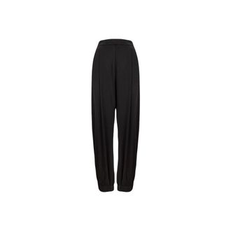 Elisabetta Franchi Tapered Hosen - - Trousers - Damen - Schwarzk - XS