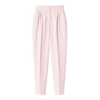 Twinset Femme, Pantalons, Rose, Taille: 42 FR Cool Wool Cropped Pantalons