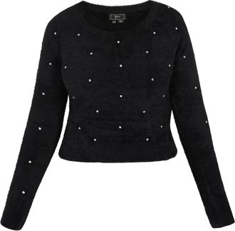 Faina Pullover Frauen Schwarz