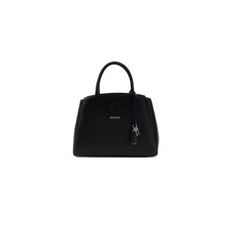 Guess Isola 3 Comp Satchel - - Bags - Damen - Schwarzk - ONE SIZE