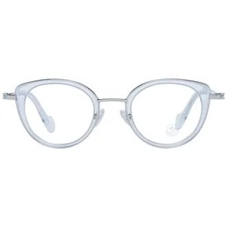Moncler MO-1047126 Clear Plastic Eyeglasses - White