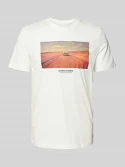 s.Oliver Red Label Regular Fit T-Shirt aus reiner Baumwolle