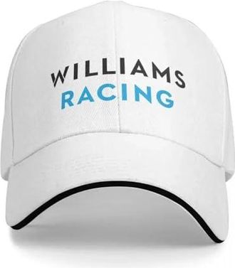 Generic Casquette Homme, Williams Logo Complet de l&eacute;quipe Casquette Bonnet de Baseball Rave Casquette &agrave; Boutons arri&egrave;re Nouvelle Casquette Femme Casquette pou