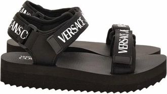 Versace Jeans Couture Femme, Chaussures, Noir, Taille: 40 EU Sandales