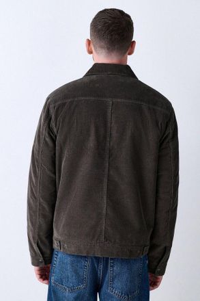Next Cordjacke Cordjacke mit Teddyfell-Futter (1-St)