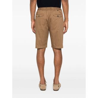 Pantaloni Torino Tailored Cotton Shorts - Beige