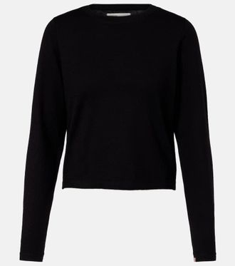 Extreme Cashmere Top Lisa en coton et cachemire