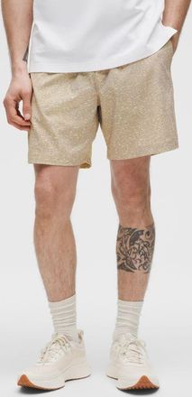 lululemon ABC Pull-on-Shorts aus für Männer - 18 cm - Khaki - Größe XS