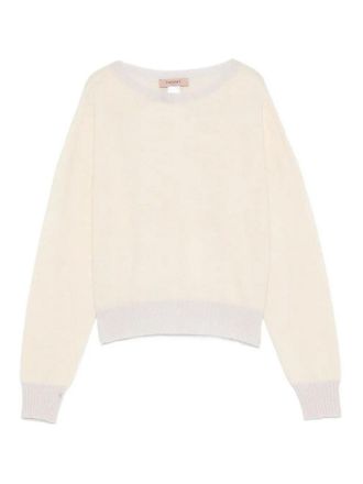 Twinset Pull Col Rond - Or
