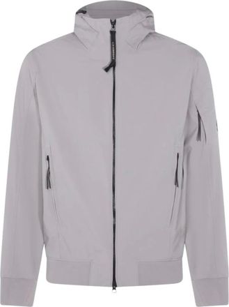 C.P. Company C.p. Company, Homme, Vestes, Gris, Taille: M Hooded Lens Jacket