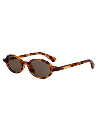 Bottega Veneta Unisex Sunglasses Bv1388s Havana Acetate
