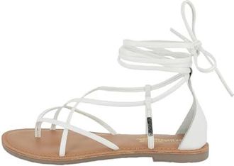 Les Tropeziennes Les Tropeziennes par M. Belarbi, DJOYA, Chaussures Ville Entre-Doigt, Blanc, 38