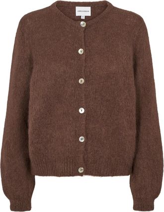 Americandreams Americandreams, Femme, Pulls, Brun, Taille: 38 FR Susan Alpaca Cardigan