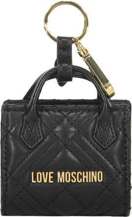 Love Moschino Femme, Accessoires, Noir, Taille: ONE Size Mini Sac Porte-Cl&eacute;s
