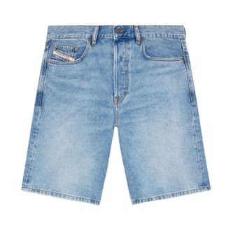 Diesel Denim Bermuda Shorts mit Logo - - Shorts - Herren - Blau - W31