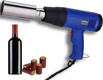 Generic PVC-kapsel-schrumpfger&auml;t, Wein-kapselversiegelungsmaschine, Weinflaschen-umh&uuml;llungsmaschine, Digitale Temperaturregelung, 2-stufiger L&uuml;fter, Rohrdurch