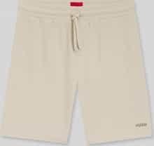 HUGO BOSS Regular Fit Sweatshorts aus Baumwoll-Mix Modell AUSTIN
