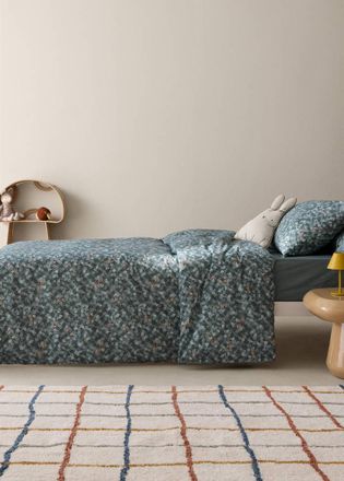 Mango Parure de lit enfant imprim&eacute;e pour lit de 90 cm vert - Home - Lit 90 cm - MANGO HOME